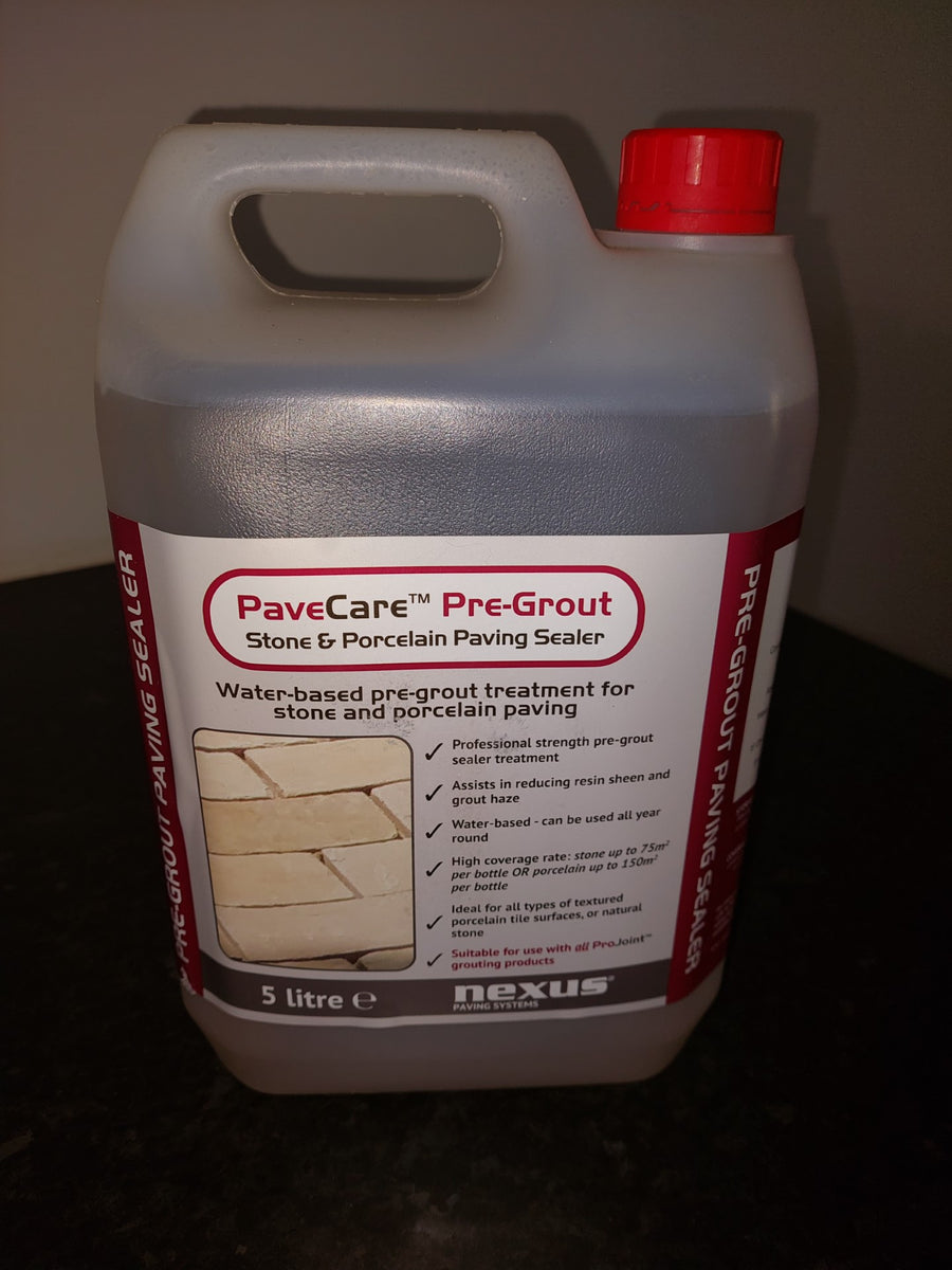 Nexus PaveCare Pre-Grout Stone & Porcelain Paving Sealer 5 Litre – C.B ...