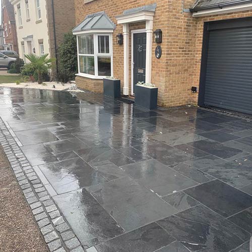 Natural Grey Slate Paving Slabs - (per sq/m) – C.B. Winter & Sons